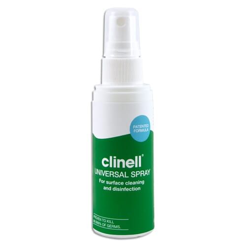 Clinell Sanitising Spray 60ml - Essential Aids UK