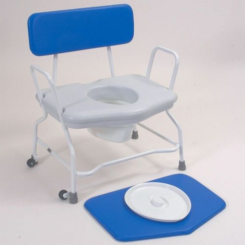 Height Adjustable Extra Wide Commode - Essential Aids UK